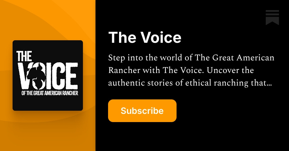 The Voice | Texas Slim's Cuts Publishing | Substack