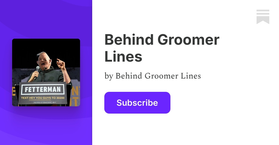 Archive - Behind Groomer Lines