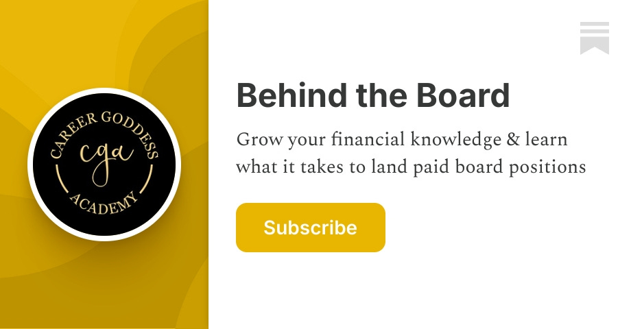 Behind the Board | Substack