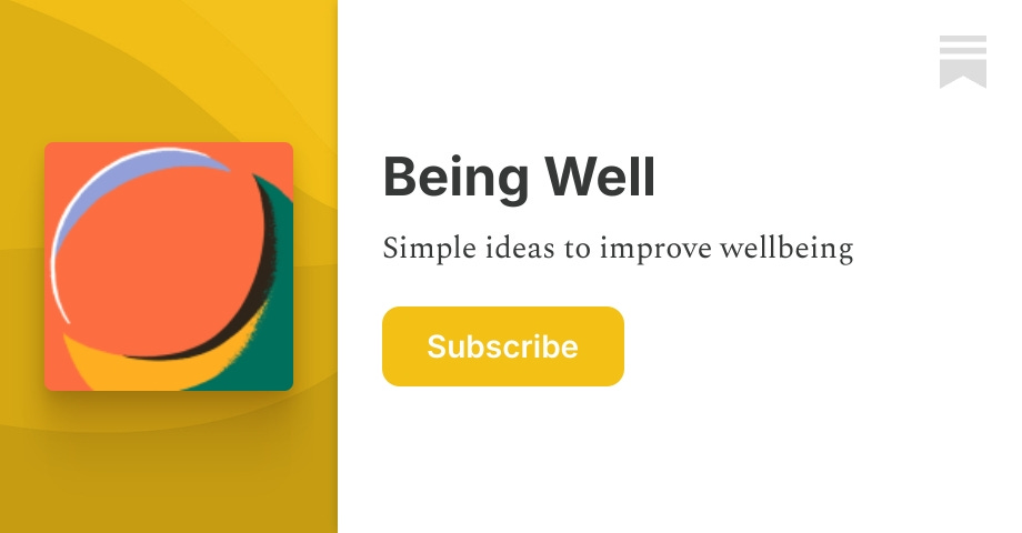 Being Well | Darrell Brogdon | Substack