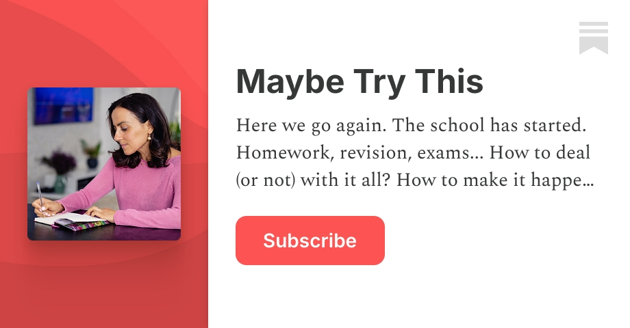 Maybe Try This | Belle C | Substack