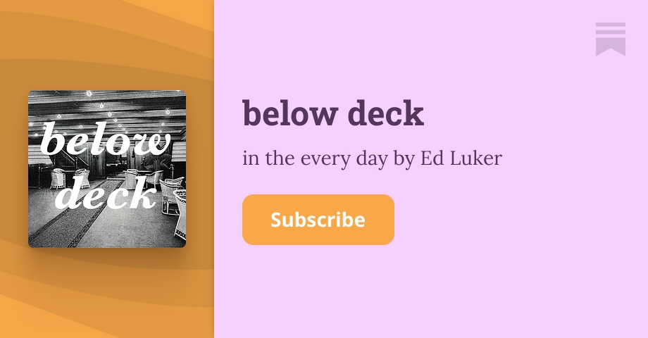 below deck | Substack