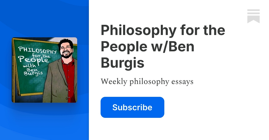 About - Philosophy for the People w/Ben Burgis