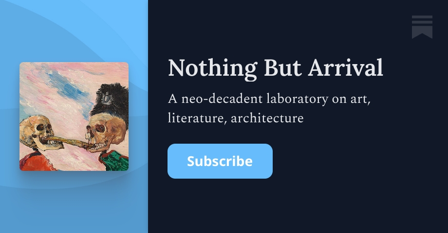 Nothing But Arrival | Ben Dreith | Substack