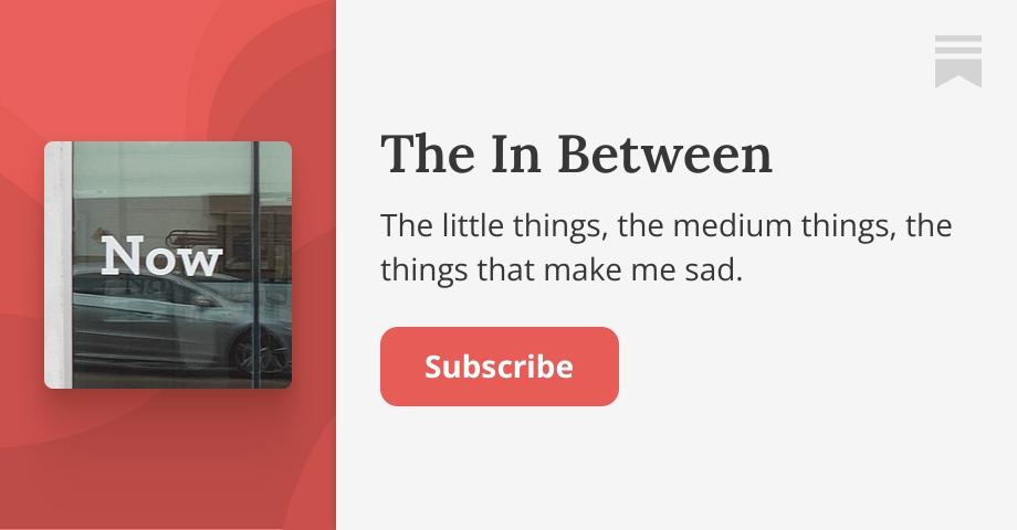 The In Between | Benny Bones | Substack