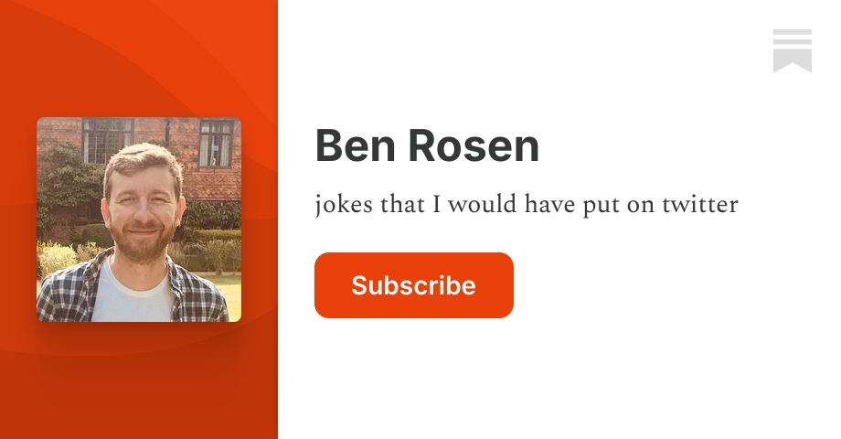 Ben Rosen | Substack