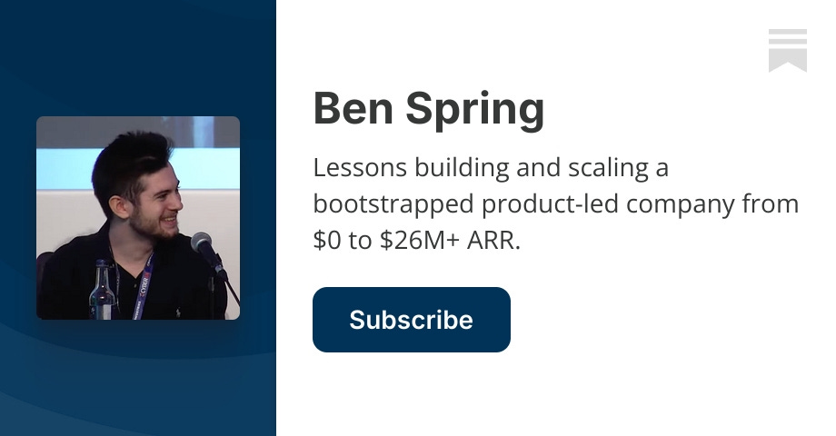 Archive - Ben Spring