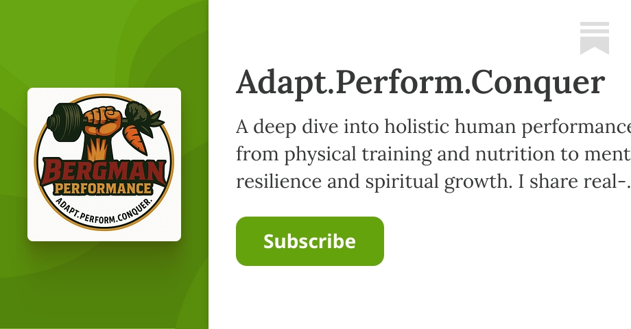 Holistic Highlights | Cory Bergman | Substack