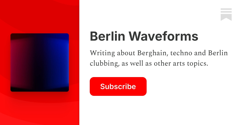 Berlin Waveforms | Liam Cagney | Substack