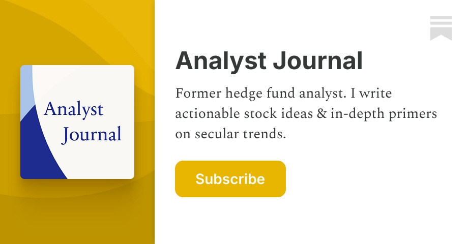 Analyst Journal | Substack