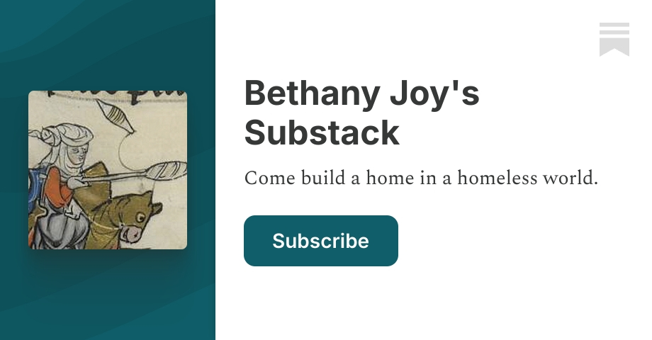 Bethany Joy's Substack | Substack