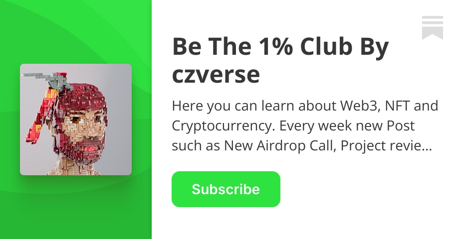 Be The 1% Club By czverse | DEGEN KING | Substack