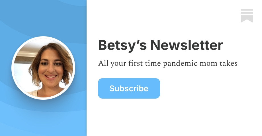 Betsy’s Newsletter | Betsy Eichel Englander | Substack