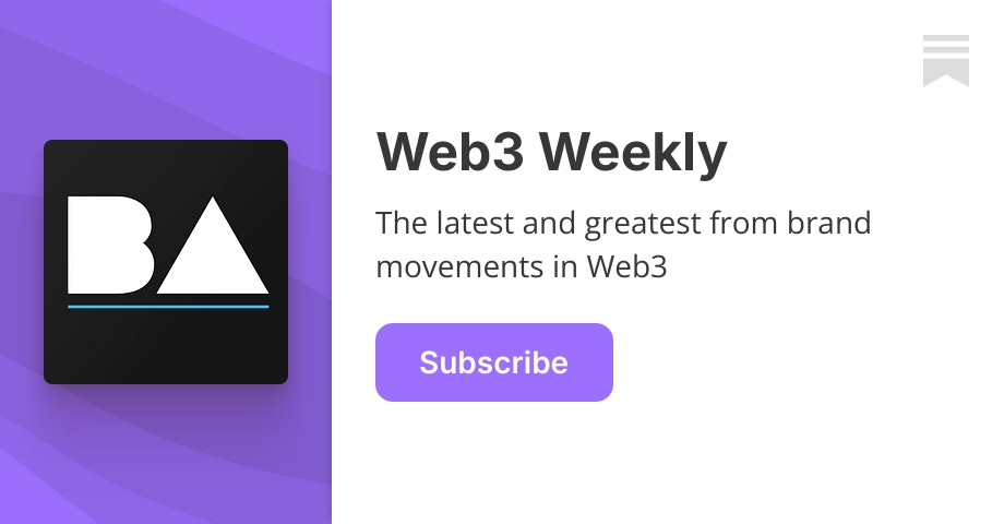 Web3 Weekly | Beyond All The Noise | Substack