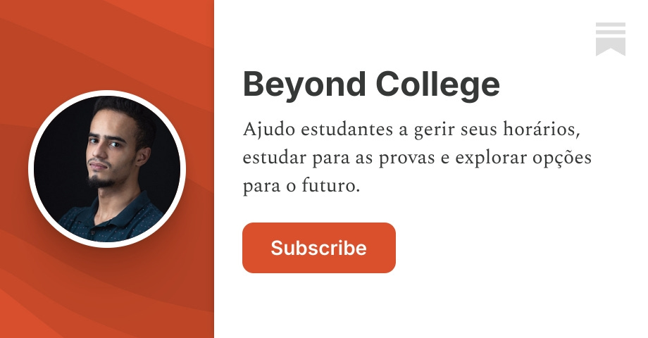 Beyond College | André Geraldo | Substack