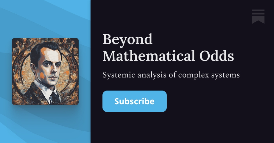 Beyond Mathematical Odds | Moriarty | Substack