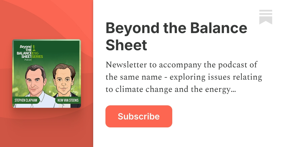 Beyond the Balance Sheet | Substack