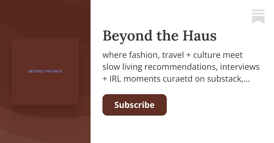 Beyond the Haus: A Substack by Kazmira Davies | Substack