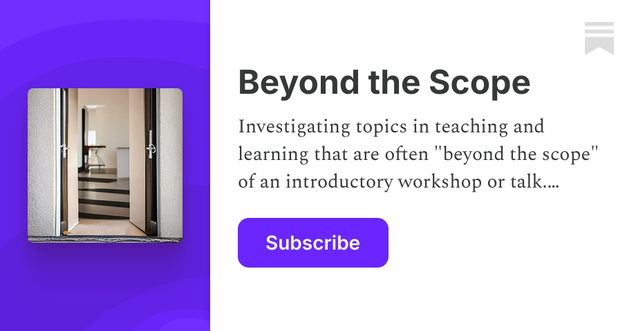 Beyond the Scope | Sarah Silverman | Substack