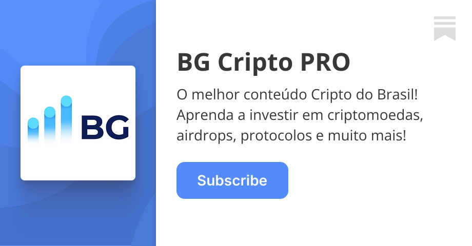 BG Cripto PRO | Bernardo Panteliades, CFA | Substack