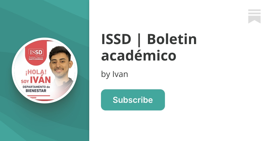 ISSD | Boletin académico | Ivan | Substack