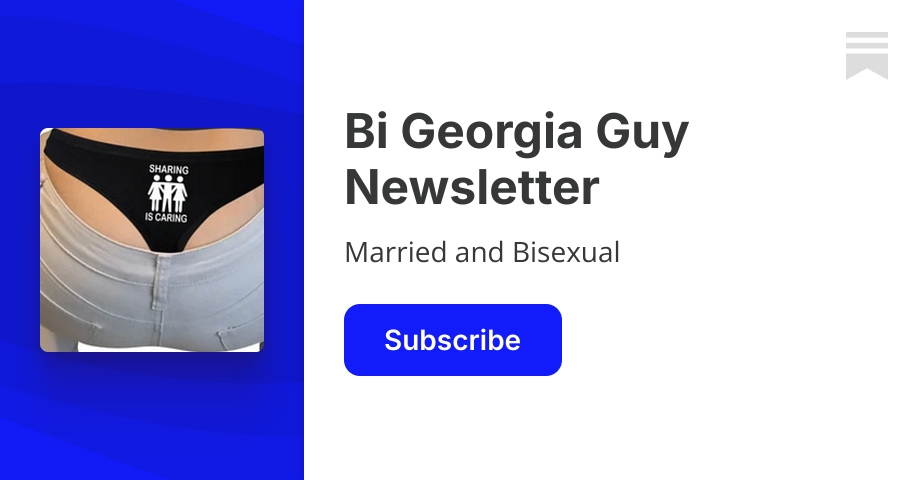 Bi Georgia Guy Newsletter | Kevin Poore | Substack