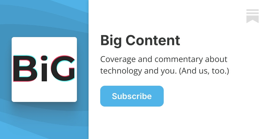 Big Content | Substack