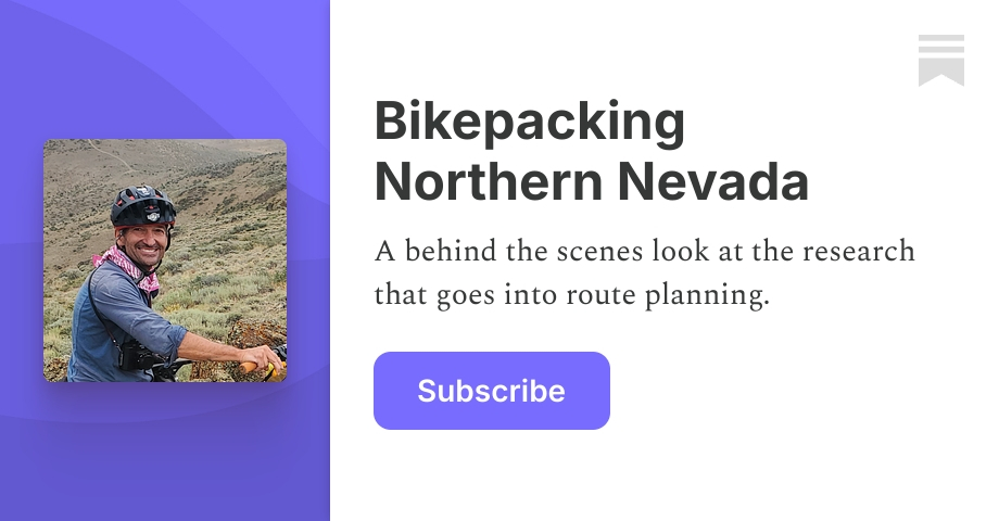 Bikepacking Northern Nevada | Kurstin Graham | Substack