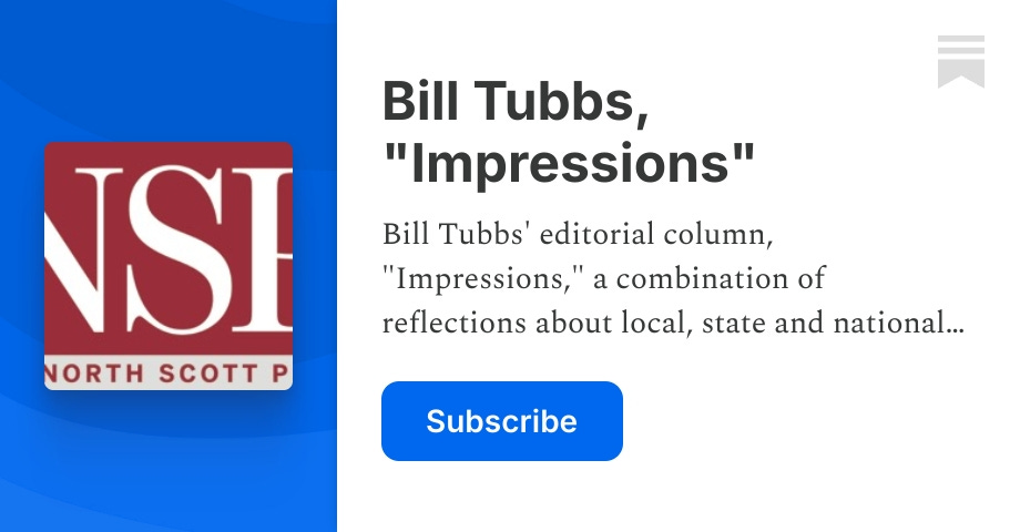Bill Tubbs, "Impressions" | Substack