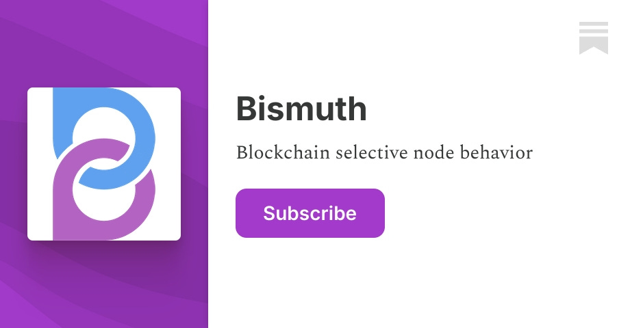 Bismuth | Substack