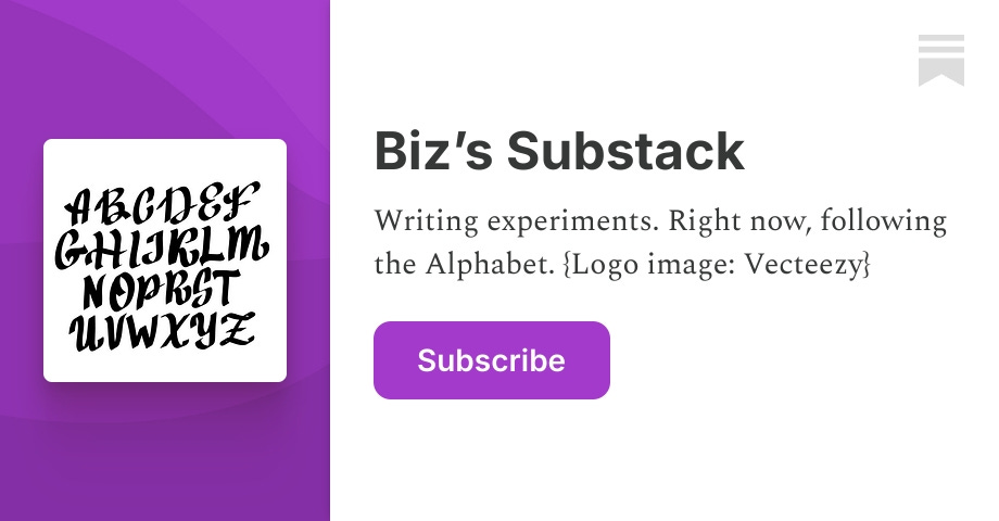 Biz’s Substack | Biz Ghormley | Substack