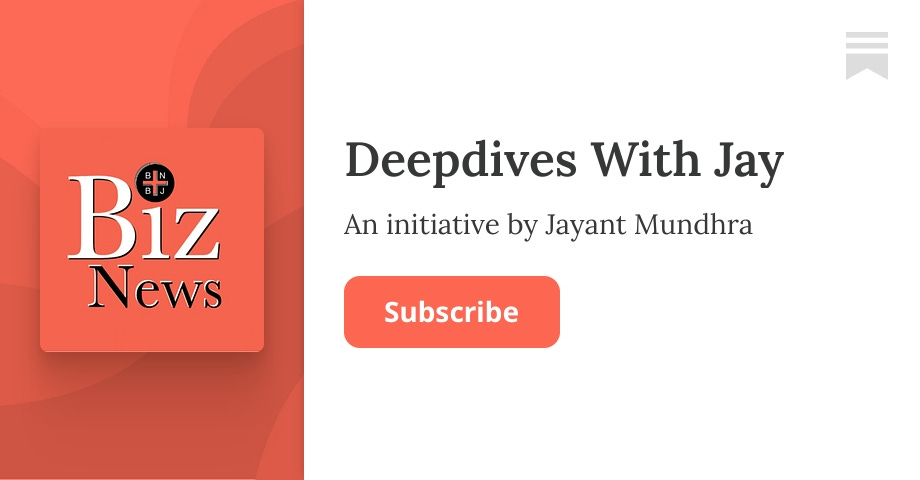 Deepdives With Jay | Jayant Mundhra | Substack