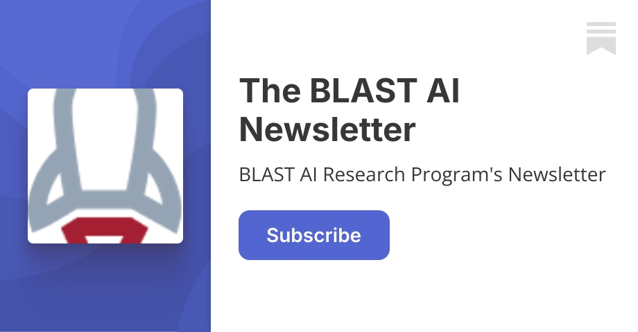BLAST AI Summer 2023 Info Session - The BLAST AI Newsletter