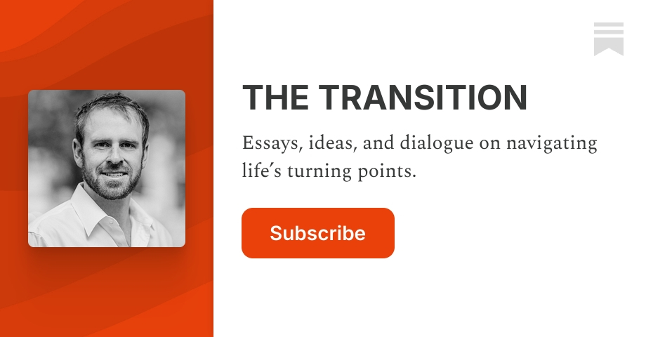THE TRANSITION | Benjamin Davis | Substack
