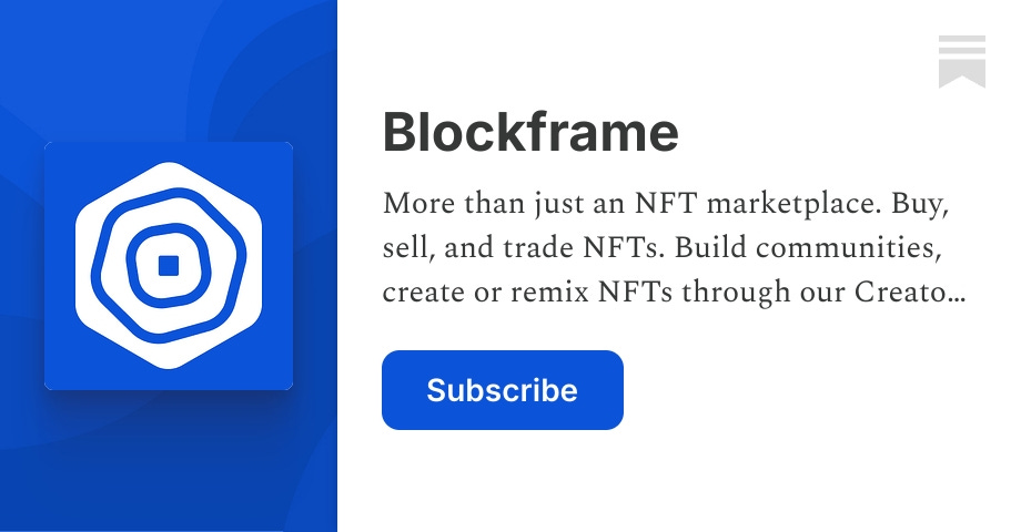 Blockframe | Substack