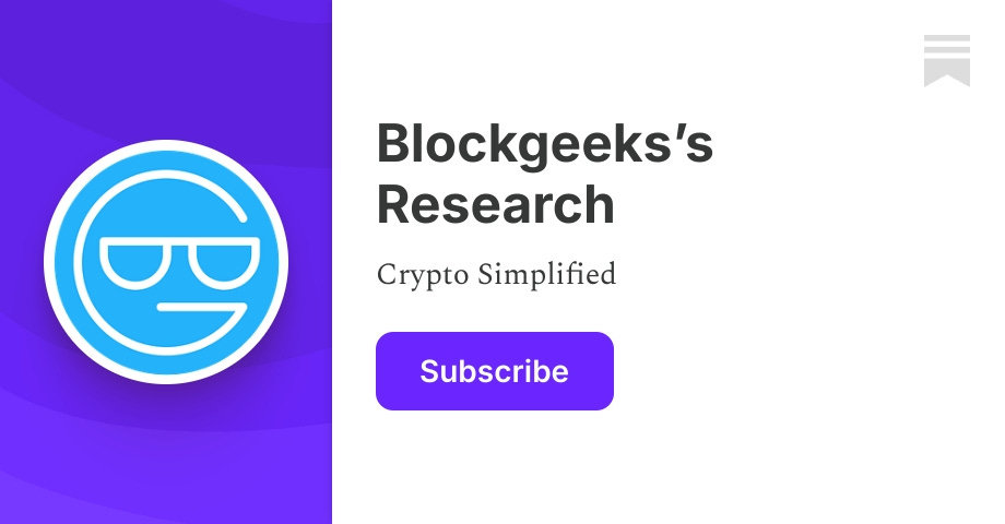Blockgeeks’s Research | Substack