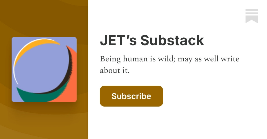 The Dynamic Grief - by Jamie - JET’s Substack