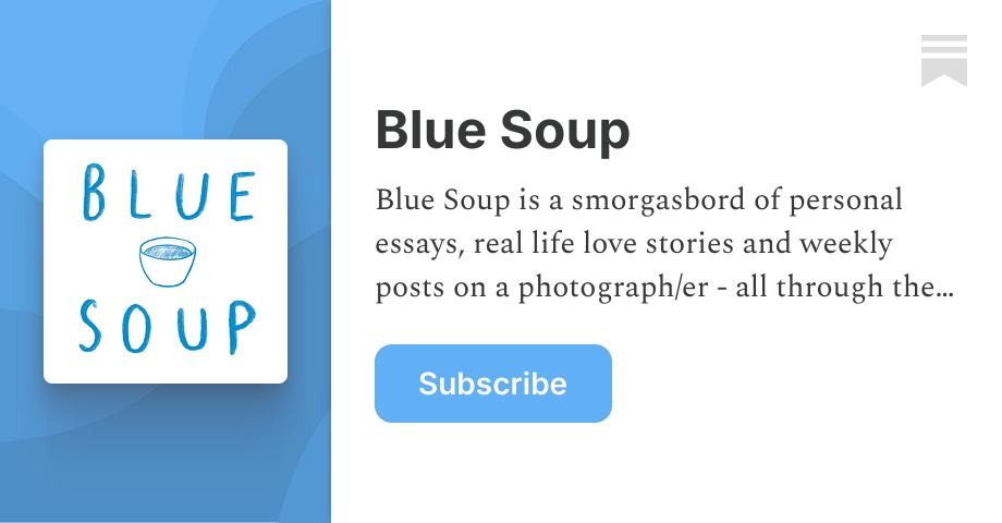 Blue Soup | Ellie Robertson | Substack