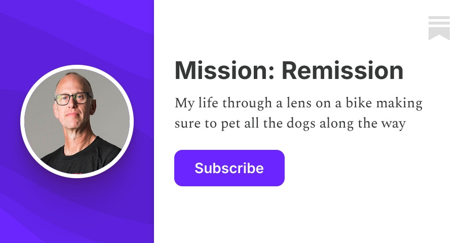 Mission: Remission | Bob Croslin | Substack