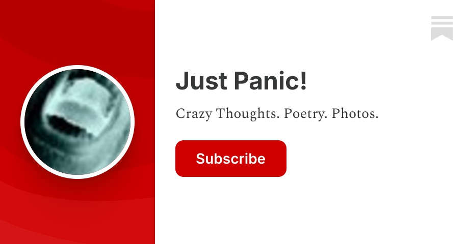 Just Panic! | Maxx Black | Substack