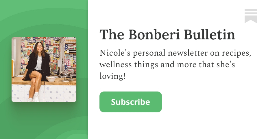 The Bonberi Bulletin | Nicole Berrie | Substack