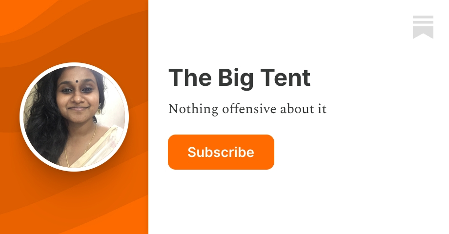 The Big Tent | Bonnie A Jose | Substack