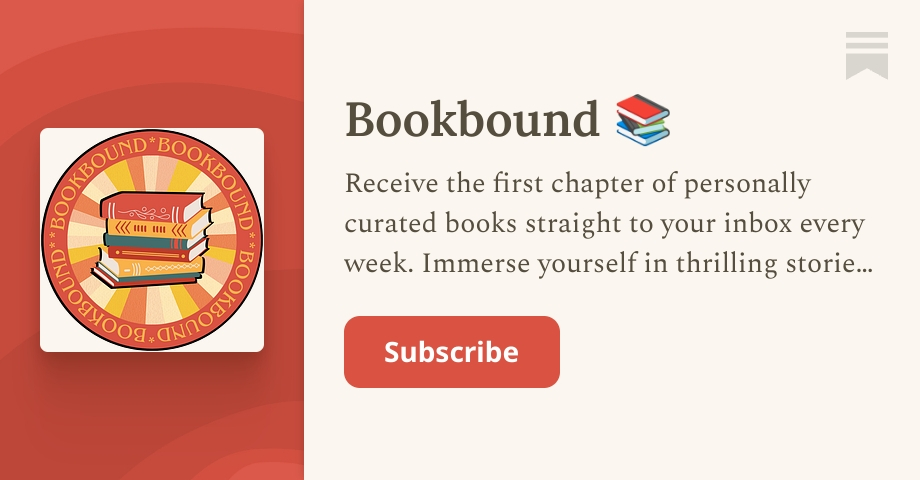 Bookbound 📚 | Danielle | Substack