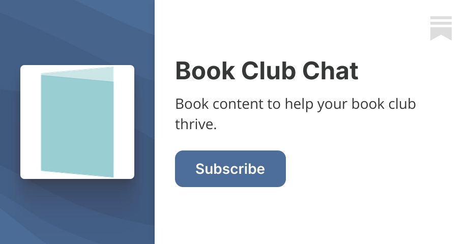 Book Club Chat | Heather Caliendo | Substack
