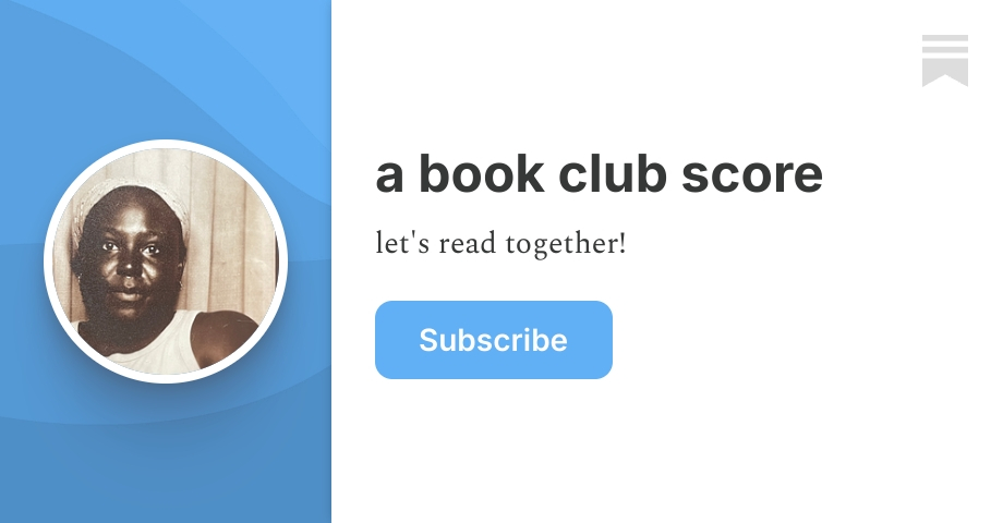 a book club score | Substack