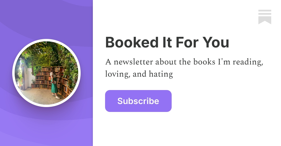 Booked It For You | Kirby Beaton | Substack