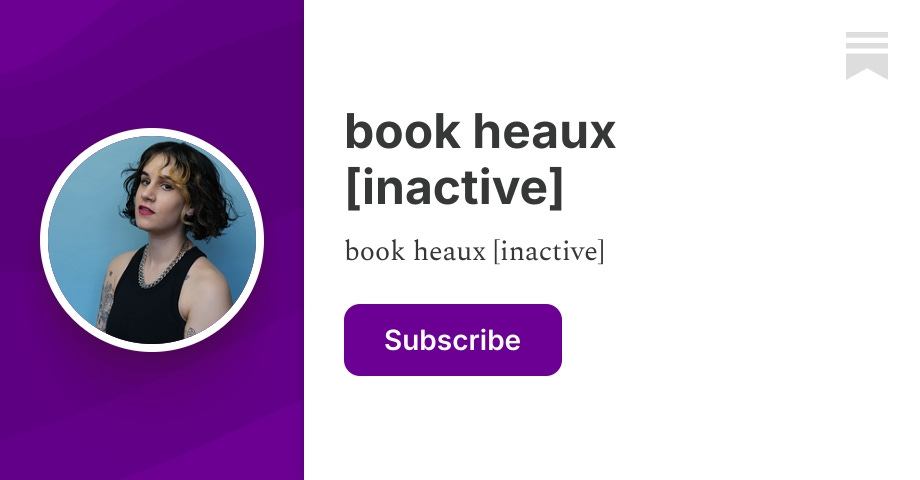 book heaux | christina | Substack