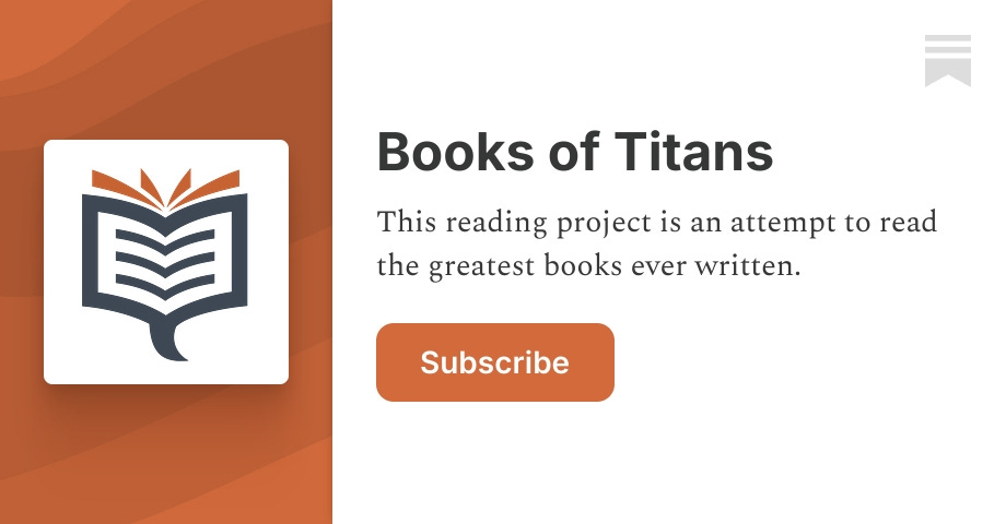 Books of Titans | Erik Rostad | Substack