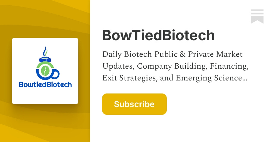 BowTiedBiotech | Substack