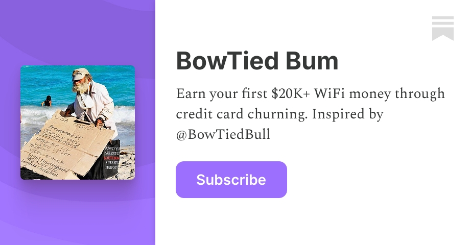 BowTied Bum | Substack